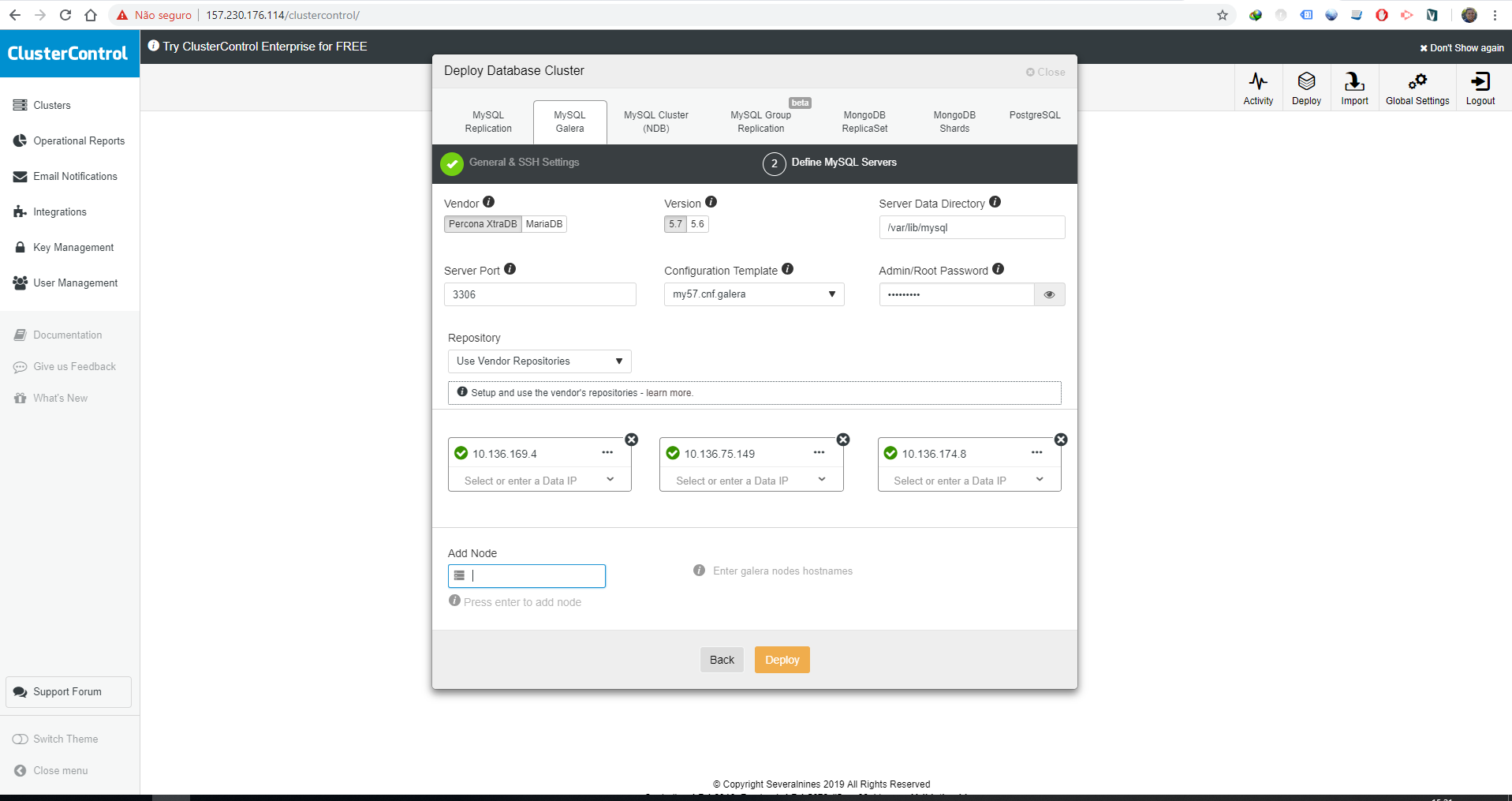 Instalando/configurando cluster MYSQL (galera) multi master com alta ...
